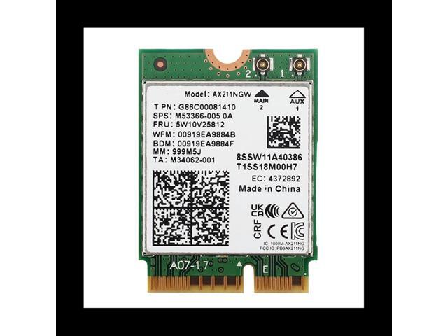 Click here for AX211NGW 6E M.2 Key E CNVio2 Dual Band 2.4Ghz/5Ghz... prices
