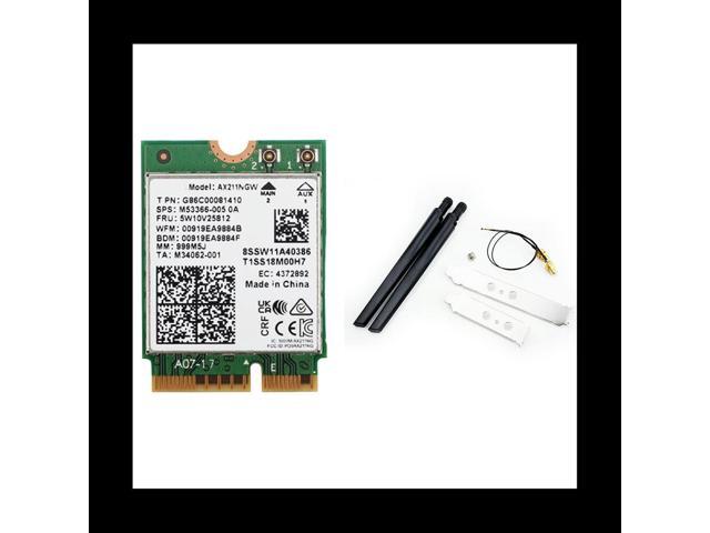 Click here for AX211NGW+Dual Antenna 6E M.2 Key E CNVio2 2.4Ghz/5... prices