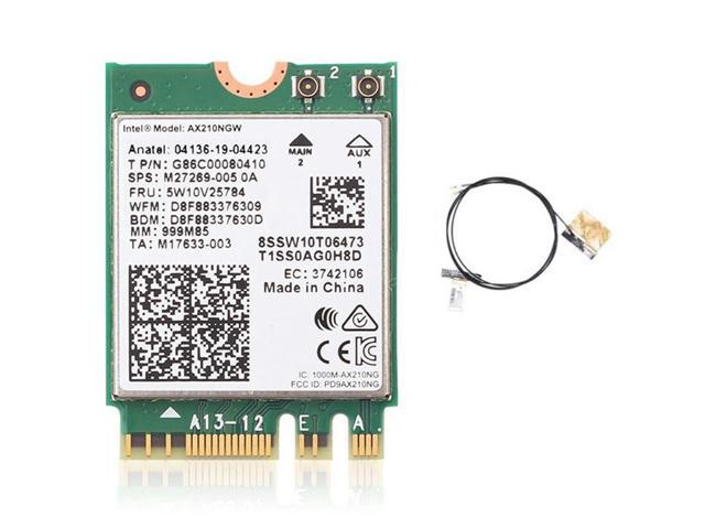 Click here for AX210NGW 6E Network Card Bluetooth 5.2 5374M Dual... prices
