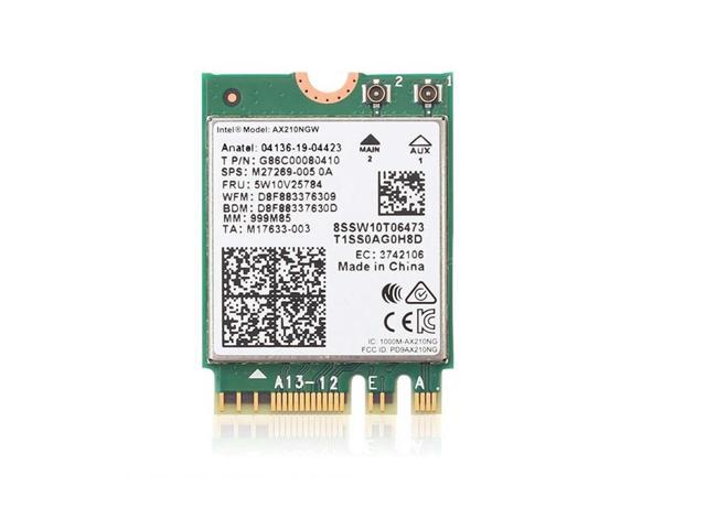 Click here for AX210NGW 6E Network Card 5374M 5G Dual Band Wirele... prices