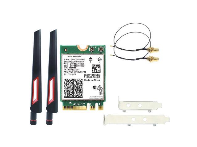 Click here for Wi-Fi 6E AX210 Wireless Card 2400Mbps Bluetooth 5.... prices