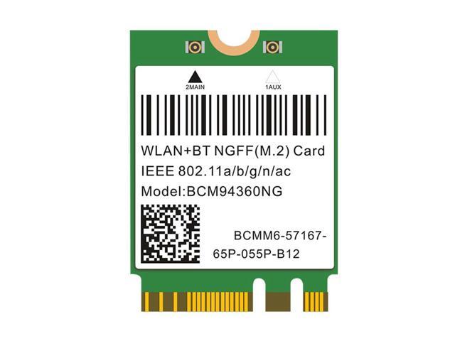 Click here for 1200Mbps 802.11Ac Card BCM94360NG NGFF M.2 5Ghz WL... prices