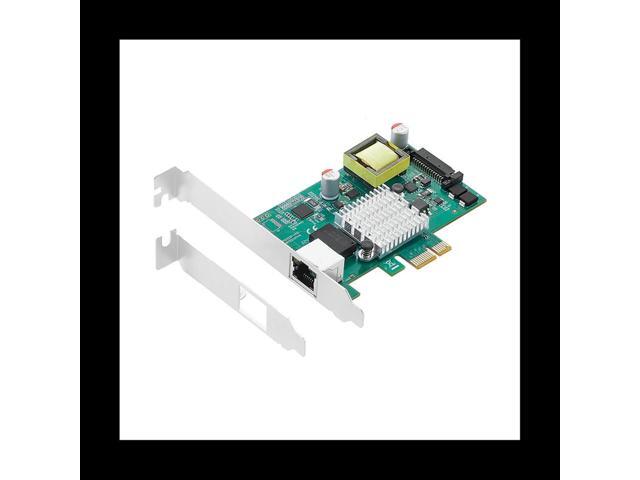 Click here for PCIE to 2.5G POE Gigabit Card Single Port RJ45 Gig... prices