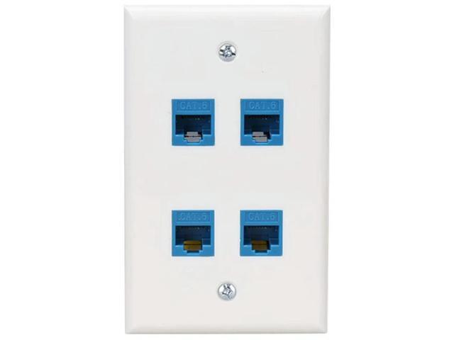 Click here for Ruths sister Ethernet Wall Plate 4 Port Wall Plate... prices
