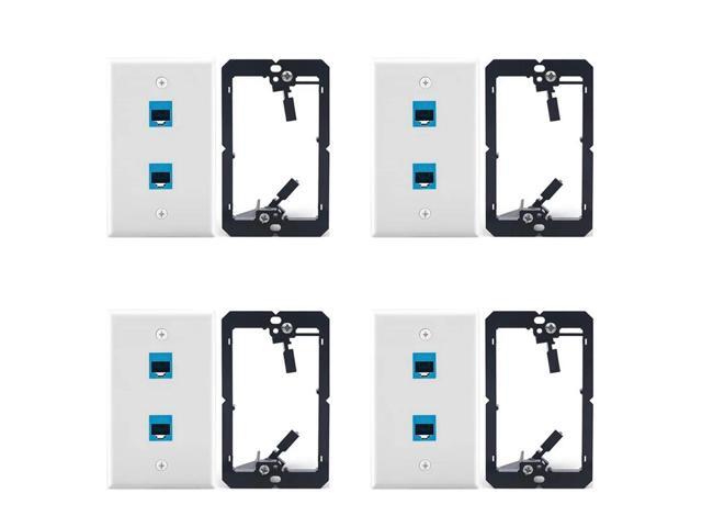 Click here for Ruths sister 4X Ethernet Wall Plate With Low Volta... prices