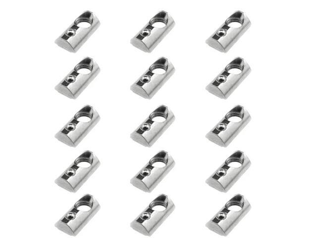 Click here for Ruths sister 30Pcs M8 T Slot Nuts Roll-In Spring B... prices