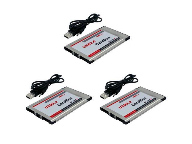 Click here for Ruths sister 3X PCMCIA To USB 2.0 Cardbus Dual 2 P... prices