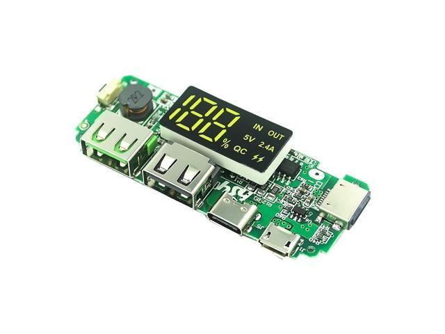 Click here for Lithium Digital Display Charging Module 5V 2.4A Th... prices