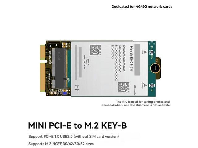 Click here for Adapter Card MPCIE to KEY-B Expansion Slot MINIPCI... prices