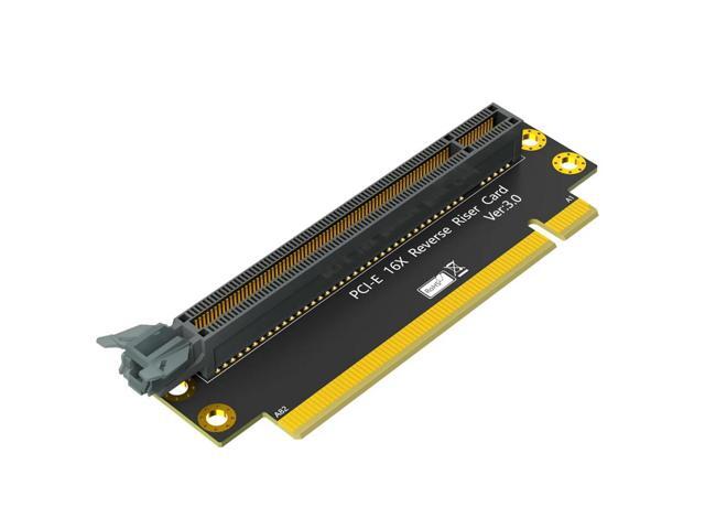 Click here for PCI-E 16X 3.0 90 Degree Reverse Male to Female Ris... prices