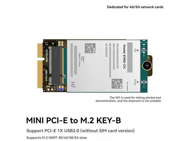 Click here for Adapter Card MPCIE to KEY-B Expansion Slot MINIPCI... prices