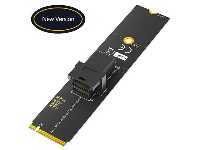 Click here for M.2 NVME M Key to MiniSAS HD SFF-8643 Adapter Expa... prices