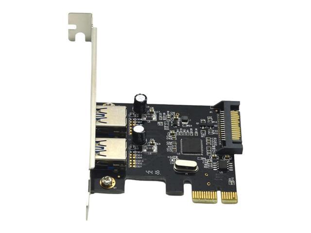 Click here for PCIE Expansion Card PCI-E to 2-Port USB3.0 5Gbps C... prices