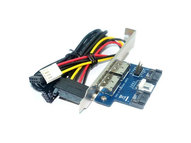 Click here for Desktop Computer Dual Port SATA to Power ESATA ESA... prices