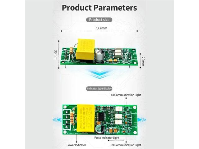 Click here for 100A PZEM 004T 3.0 Version Wattmeter+Close CT Kwh... prices