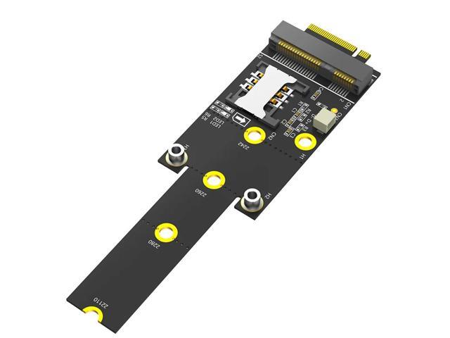 Click here for Mini PCI-E to M.2(NGFF ) Key M Adapter with SIM Ca... prices