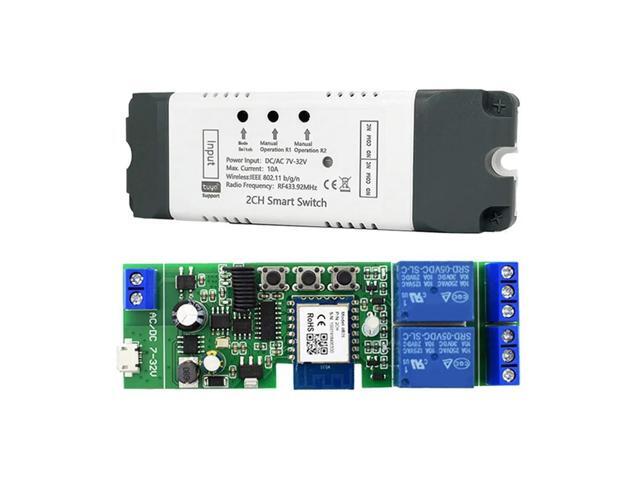 Click here for Tuya Smart WiFi Switch Relay Module 2 CH AC/DC 7-3... prices