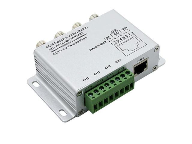 Click here for 4CH Passive Video Balun for TVI CVI AHD Cameras CC... prices