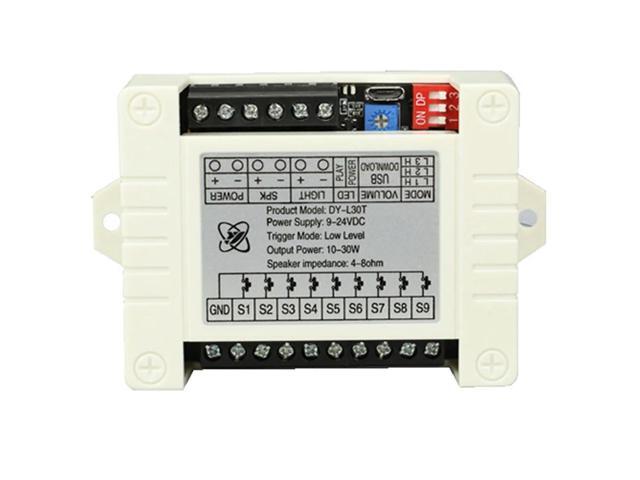 Click here for 30W MP3 Voice Playback Module DY-L30T 9 Trigger Mu... prices
