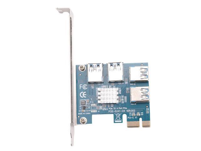 Click here for PCI Express Card Multiplier PCIE 1 to 4 USB GPU X1... prices