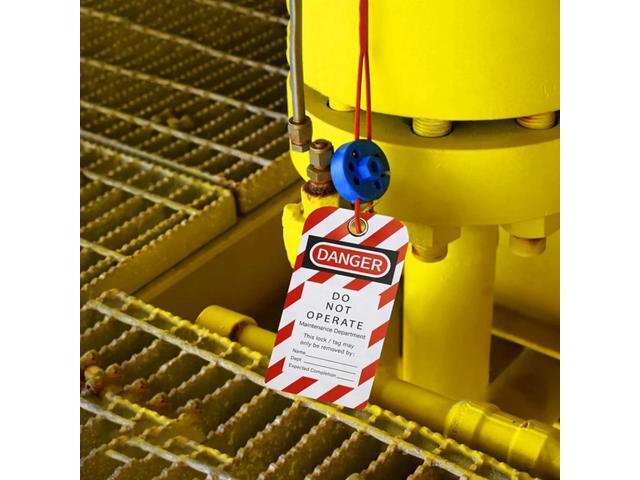 Click here for Tear & Water Resistant Loto Tags 3 X 5.75-Inch  40... prices