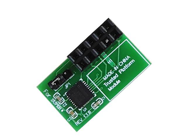 Click here for 1 PC 10 Pin SPI TPM 2.0 Module Trusted Platform fo... prices