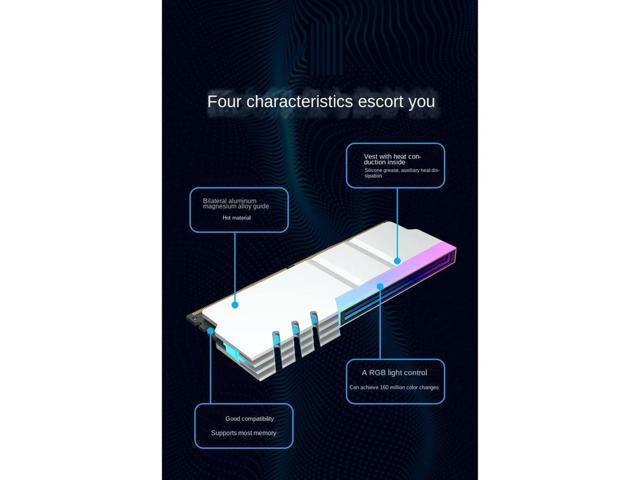 Click here for Computer DDR4 DDR5 5V ARGB Sync Memory Radiator PC... prices