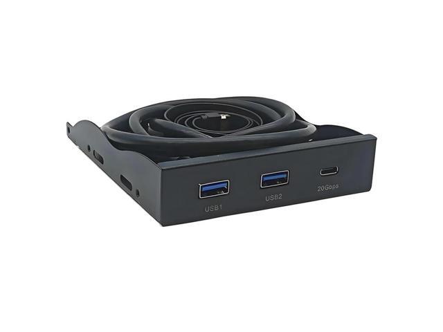 Click here for 3.5 Inch Desktop Floppy Bay Front Panel with 2 X U... prices