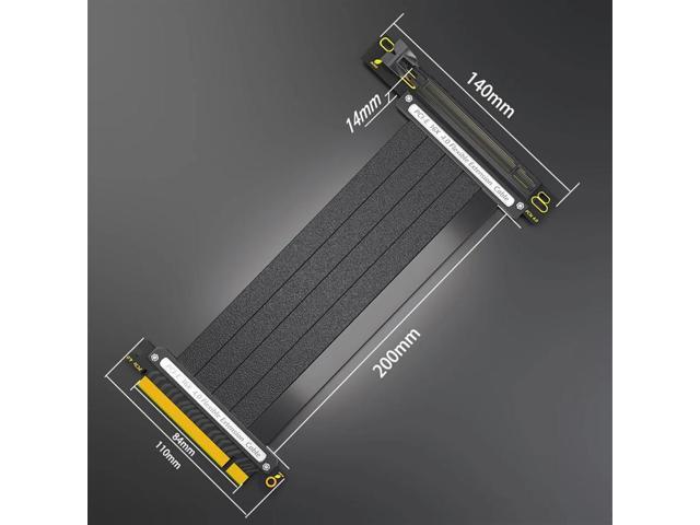 Click here for PCIE 4.0 Extension Cable  16x Shielded High Speed... prices