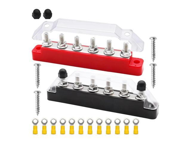 Click here for Bus Bar 6 X 1/4Inch (M6) Terminal Studs 12V Power... prices