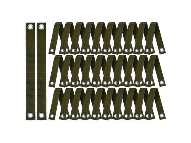 Click here for 32Pcs Tree Straps 15.74Inch Armygreen Nylon For St... prices