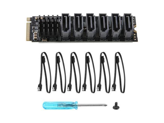 Click here for PCIE to SATA 6Gpbsx6-Port Expansion Card+SATA Cabl... prices