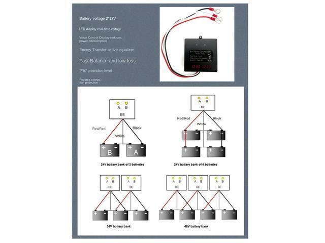 Click here for 1 PCS LED Display Balancer HA12L Black For 24V Bal... prices