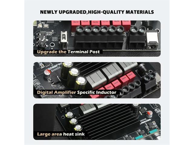 Click here for S200HS Bluetooth 5.2 Subwoofer Digital Amplifier B... prices