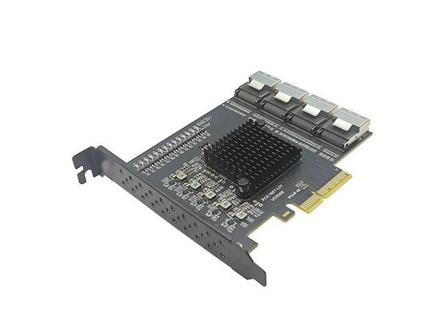 Click here for PCI Express X4 to 4 Port MiniSAS SFF-8073 Expansio... prices