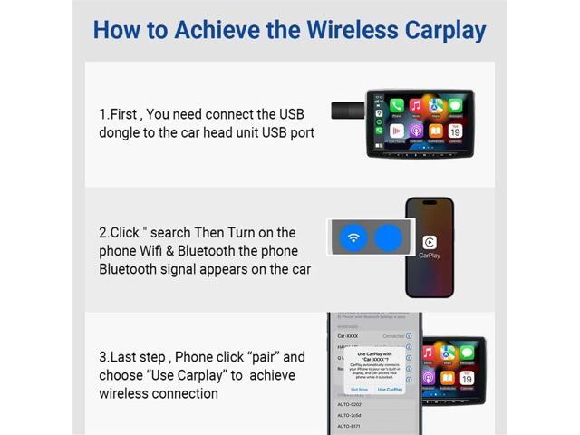 Click here for Wireless CarPlay Adapter Convert Wired to Wireless... prices