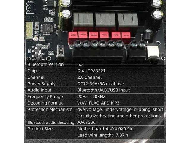 Click here for S200HS-W Bluetooth 5.2 Subwoofer Digital Amplifier... prices