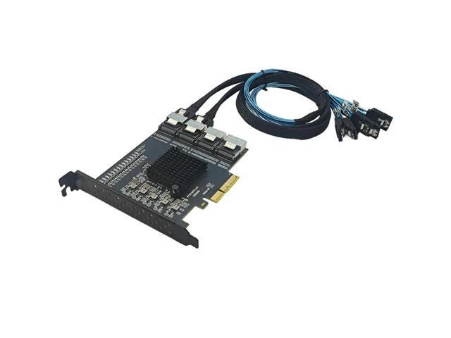 Click here for PCIE X4 to 16Port SATA3.0 6Gb Expansion Card PCI E... prices
