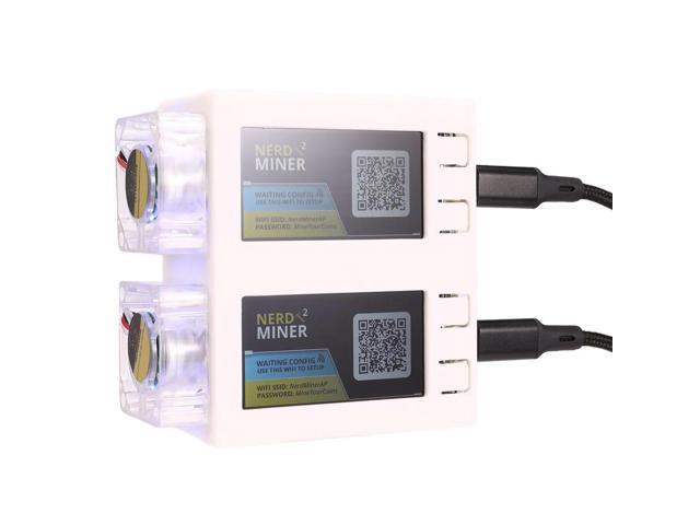 Click here for For NerdMiner V2 Miner 78KH/Sx2 Dual Screen BTC So... prices