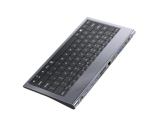 Click here for 11 in 1 Keyboard Usb C Docking Station with 100W P... prices