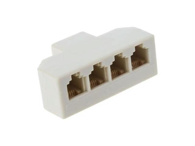 Click here for 1PC RJ11 Splitter 4 Way Adapter 1 M to 4 F RJ-11 6... prices