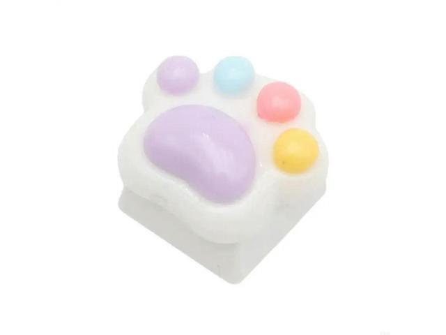 Click here for Colorful Resin Keycap 3D Kitten Claw Type Heat Res... prices