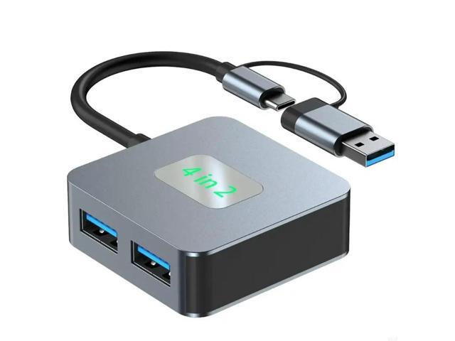 Click here for Aluminum USB C Hub 10Gbps 4 Port USB 3.2 Hub USB C... prices