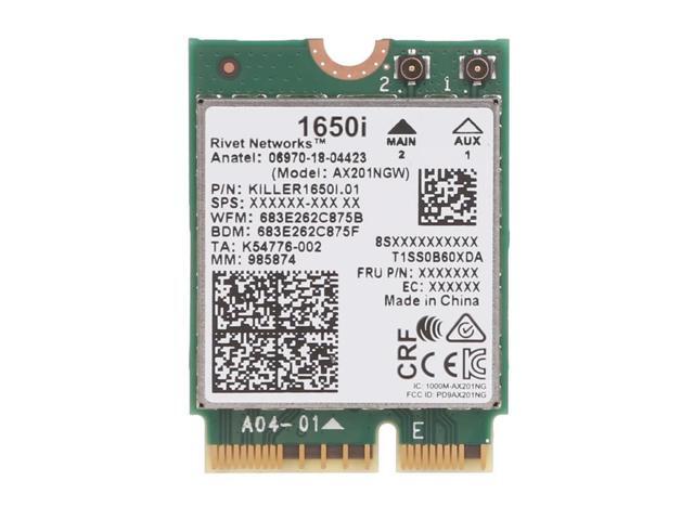 Click here for High-Speed Killer 1650i Dual-band Wireless Wifi6 C... prices