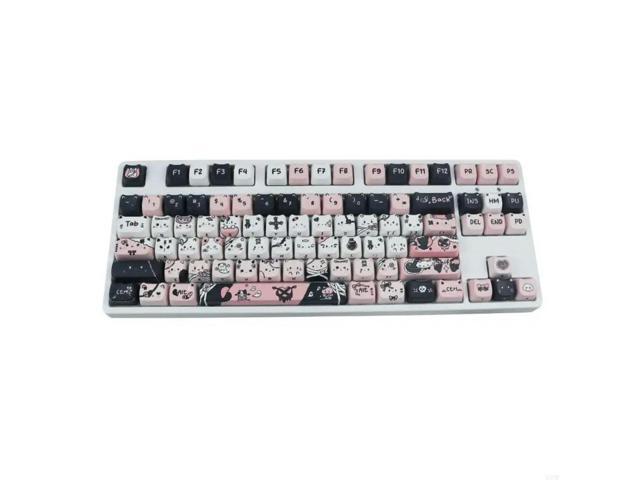 Click here for PBT Keycaps Featuring Cats Face For 61 87 96 98 10... prices