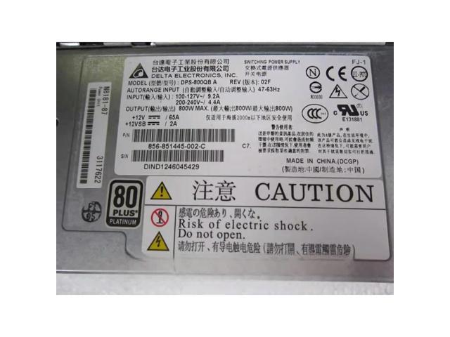 Click here for For DPS-800QB A Server Power 856-851445 856-814 prices