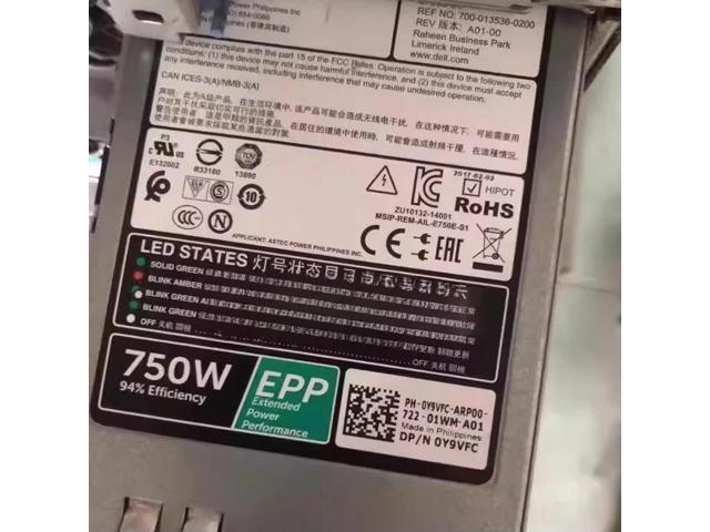 Click here for For 750W R630 R730XD 0KNHJV V1YJ6 Y9VFC 0G6W6K 00X... prices