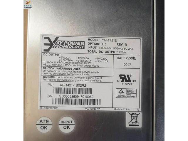 Click here for For SSG-550M-SH Power Supply SSG550M 520 YM-7421D prices