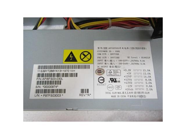 Click here for For X3250 X3250M2 Server Power API6FS03 39Y7288 39... prices