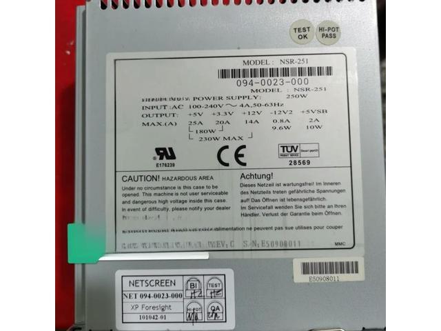 Click here for For NS-500 NSR-251 094-0023-000 Network Power Supp... prices